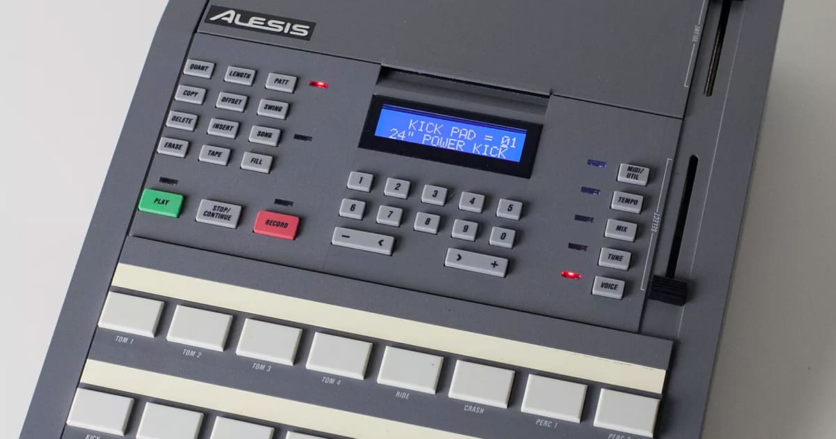 Alesis HR–16: The Great Forgotten Drum Machine of the | Reverb News