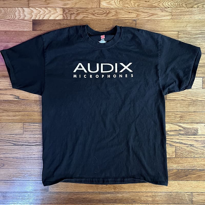 Audix Logo T-Shirt XL - Black | Reverb