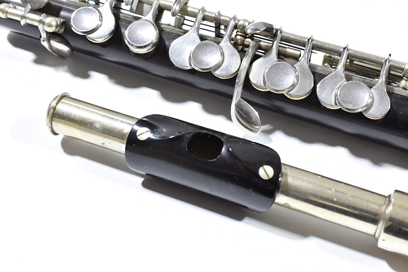 Rare Zimmermann German Handmade Grenadilla & Nickel Silver | Reverb