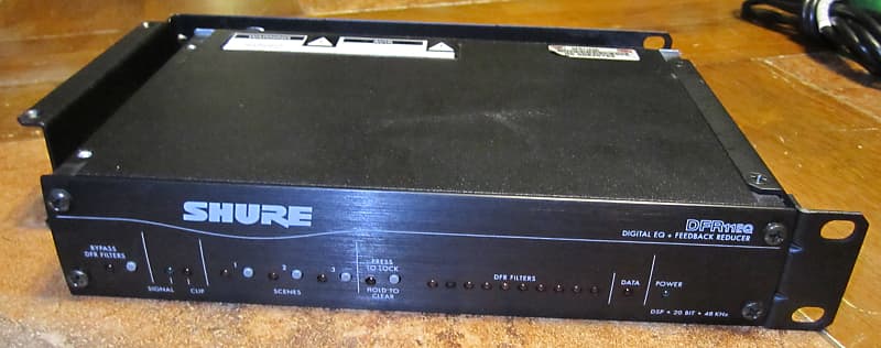 SHURE DFR11EQ Microphone Digital EQ + Feedback Reducer | Reverb