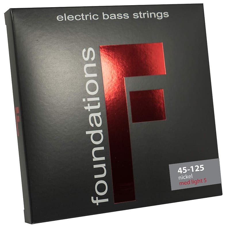 S.I.T. Strings 45-125 Foundations 5 String Bass Nickel | Reverb UK S.I.T. Strings 45-125 Foundations 5 String Bass Nickel | Reverb UK