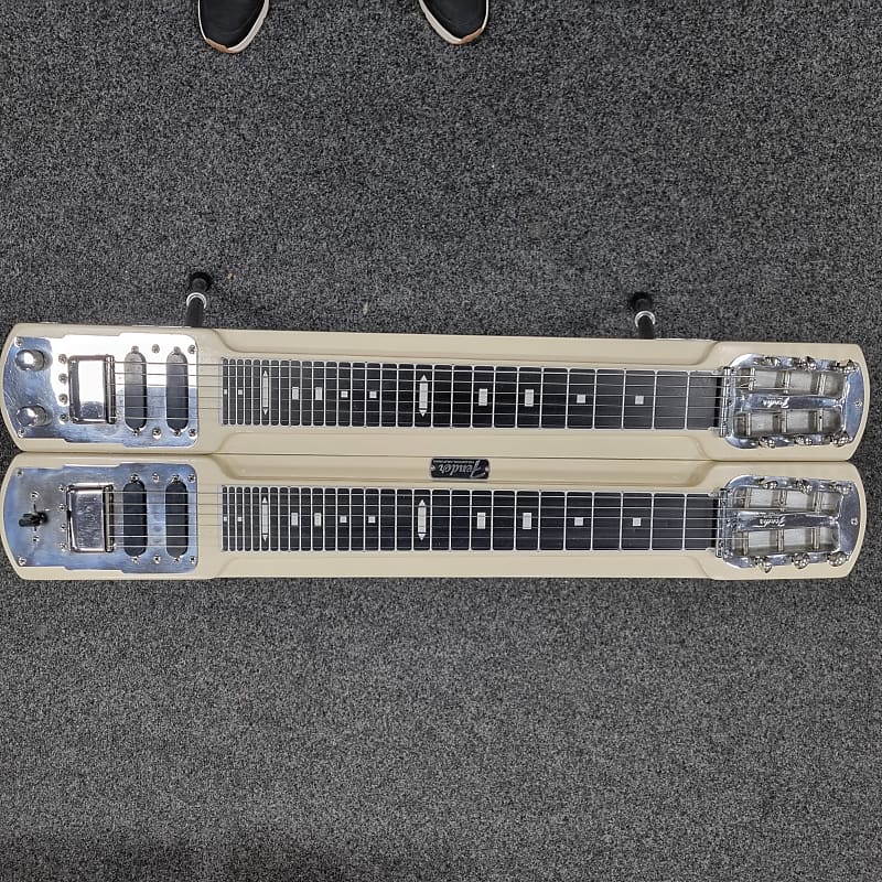 Fender String Master Dual 6 Lap Steel 1950s - Butter Milk | Reverb UK