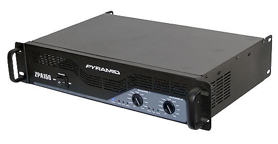 Pyramid ZPA150 1500 Watts Stereo Powered Amplifier DJ Pro | Reverb