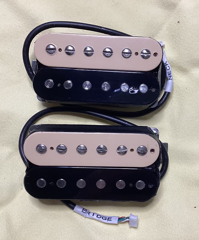 Gibson Tradbucker Zebra PAF 2019 humbuckers with PCB quick | Reverb