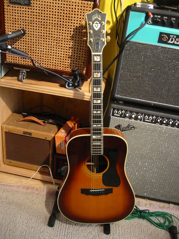 Guild D 55 1975 - Tobacco | Reverb UK