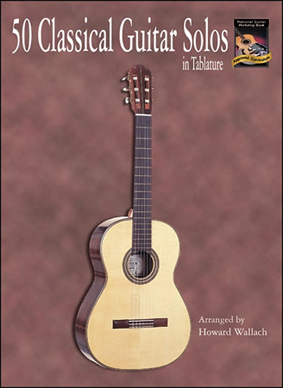 50 Classical Guitar Solos in TAB Book | Reverb