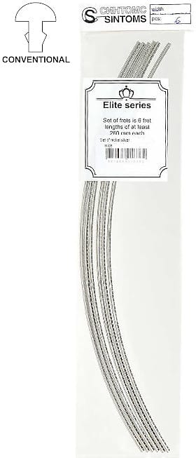Sintoms Set Of 6 Precut Curved Guitar Frets Jumbo Elite | Reverb