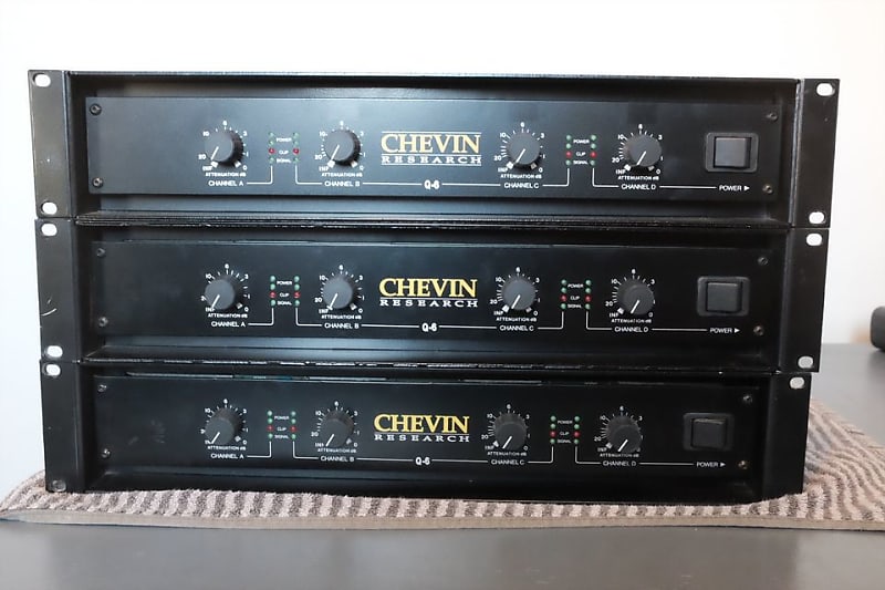 Chevin Q6 4 channel amplifier | Reverb UK