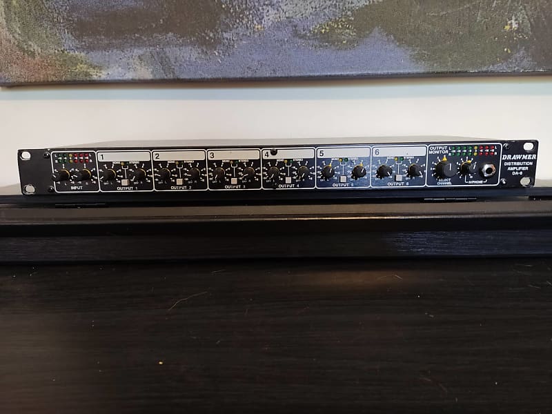Drawmer DA6 Balanced Distribution Amplifier | Reverb