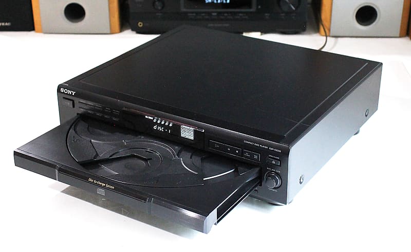 MINT FULLY RESTORED VINTAGE SONY CDP-CE235 5 DISC CD | Reverb Italia