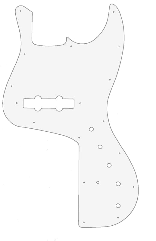 Custom Pickguard For 2012 Made in America Fender Jazz Bass | Reverb