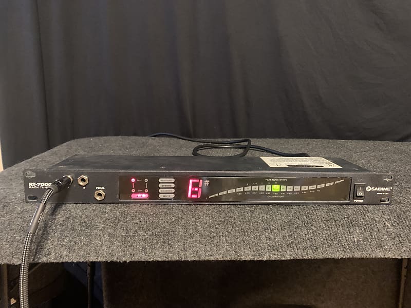 Sabine RT7000 Professional Rack Tuner With Power Cable | Reverb
