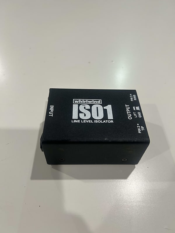 Whirlwind ISO1 Single-Channel Line Level Isolator with 1/4" | Reverb