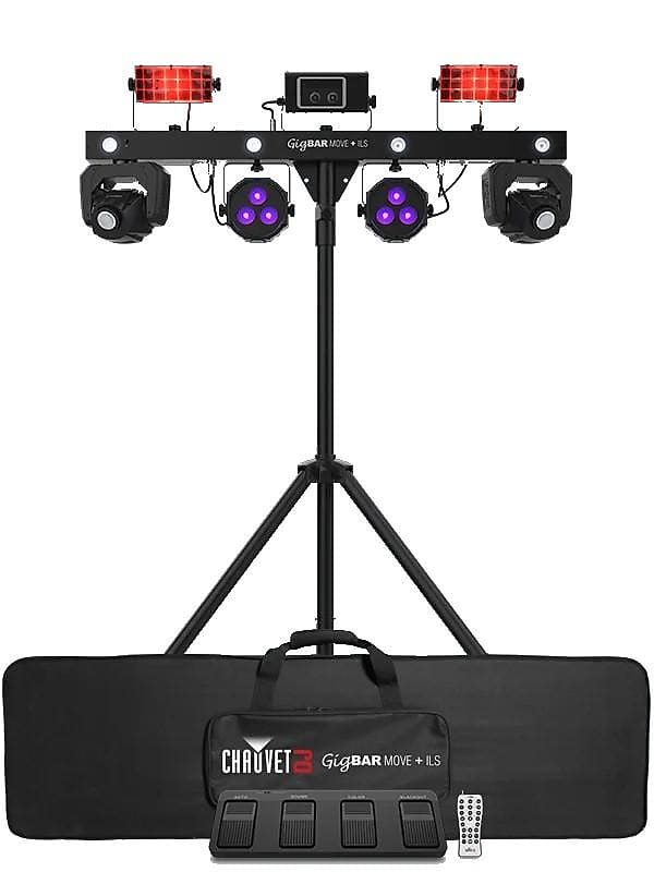 Chauvet DJ GigBAR Move + ILS 5-in-1 moving heads, derbies, | Reverb