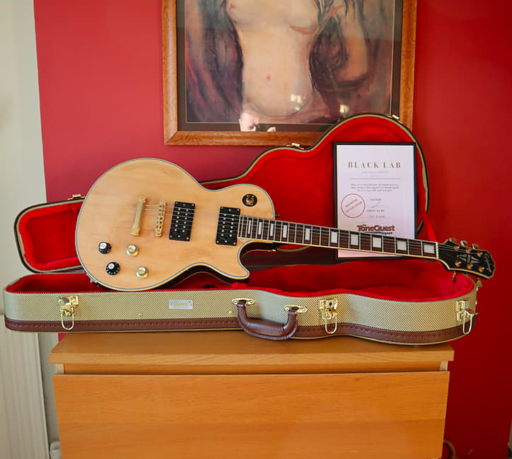 Epiphone Les Paul Custom Mick Ronson tribute loads of | Reverb