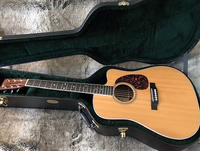 Martin DC16-GTRE AURA 2008 Natural | Reverb