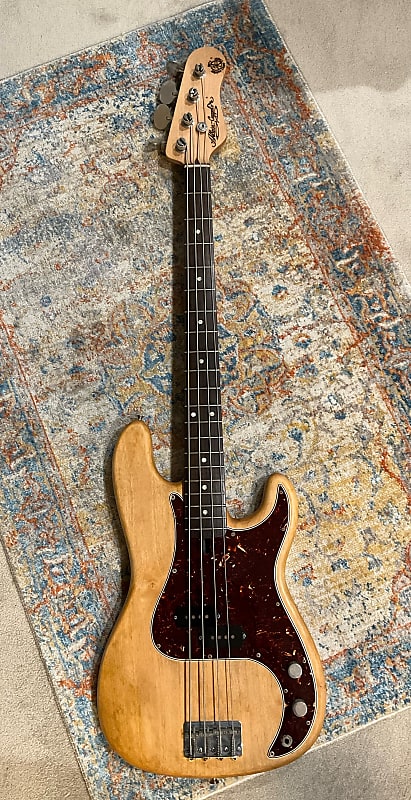 Alleva Coppolo Precision Bass 2000’s - Natural - 7 lbs 12 | Reverb