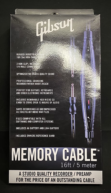 Gibson GC-R05 Memory Cable | Reverb