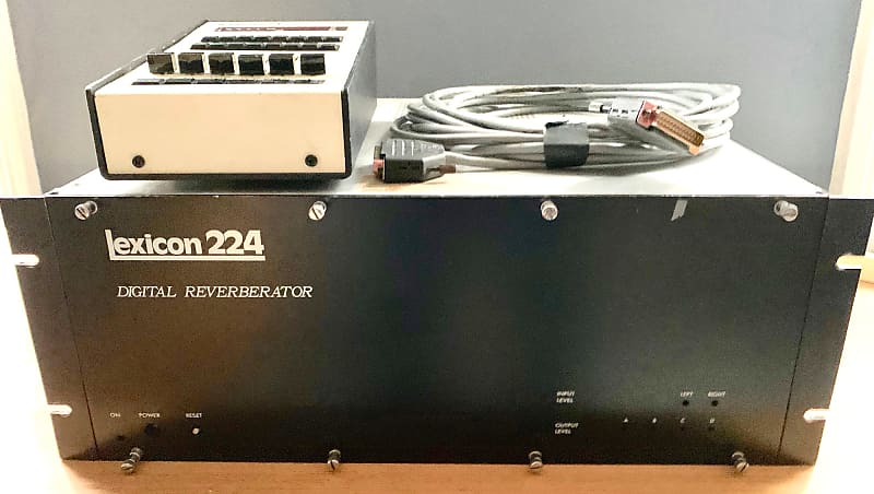 Lexicon 224 Digital Reverb with LARC - Classic 1980s effects | Reverb
