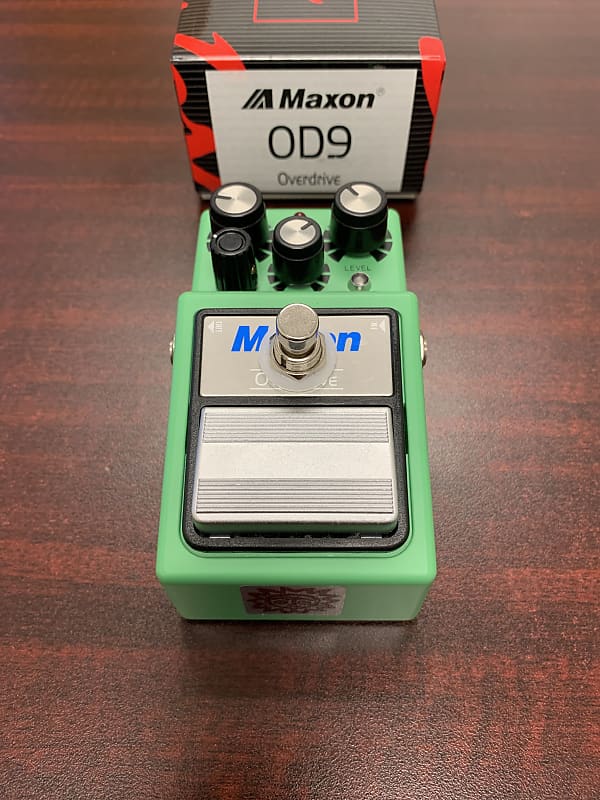 Analogman Maxon OD9 True Vintage Mod with Bad Bob Boost | Reverb