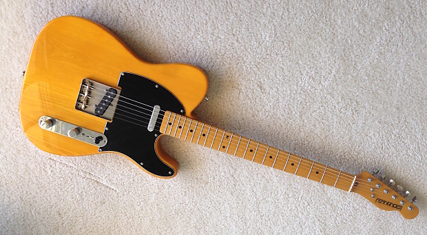 Fernandes TE-2 Telecaster 1998 Vintage Clear | Reverb