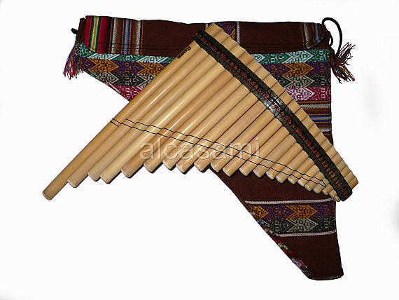 Professional Ramos Siku panflute 22 pipes with case | Reverb