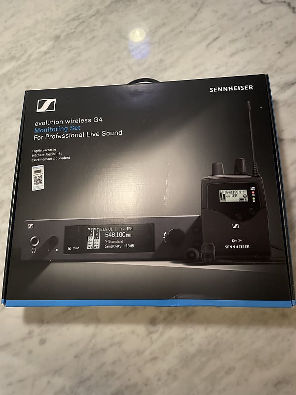 Sennheiser Evolution Wireless G4 (ew IEM G4-A) 2010s Black | Reverb