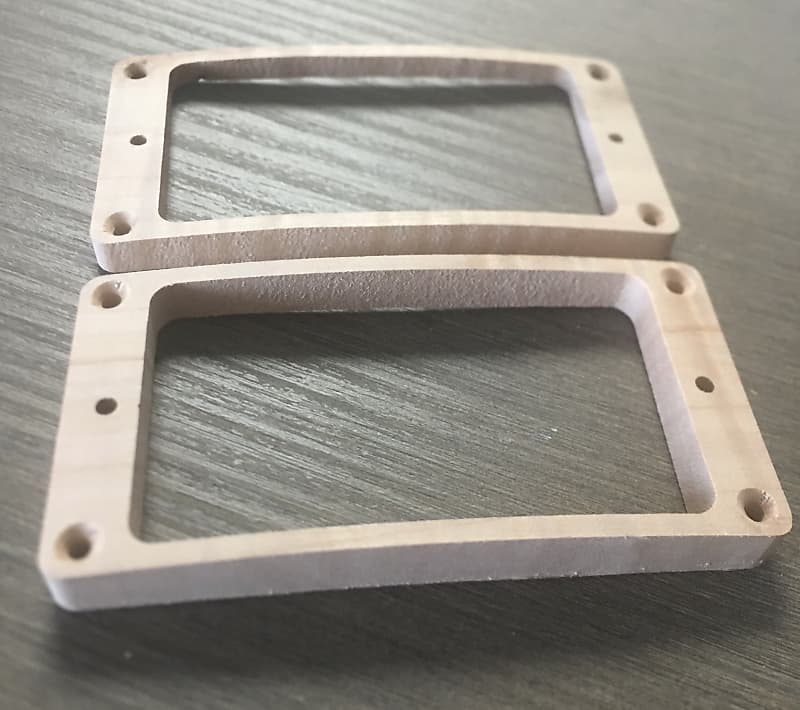 Guilford 3A Flame Maple Pickup Ring Set - fits Gibson Les | Reverb UK