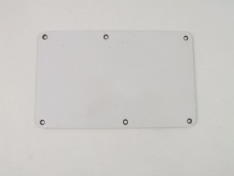 Ibanez RG replacement White WBW Back Plate Tremolo Cover | Reverb
