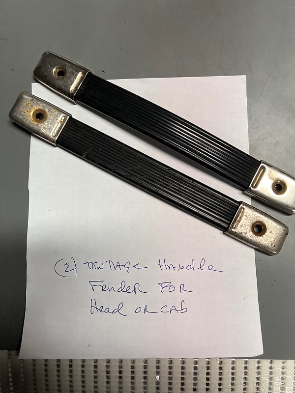 Fender Vintage handles for fender head and cabinet (2) | Reverb