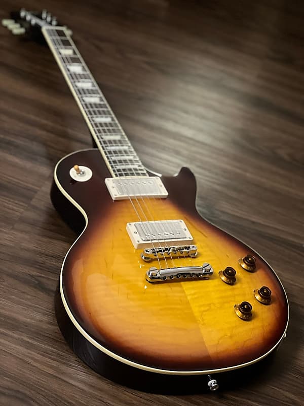 Tokai LS-150F-3A TB Premium Series Japan with Solid Flamed | Reverb