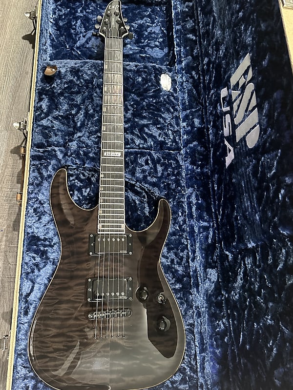 ESP Horizon - Trans Black | Reverb