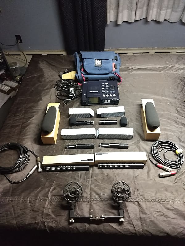 Sennheiser K6 - ME64 & ME66 mics HD-P2 taping rig. | Reverb