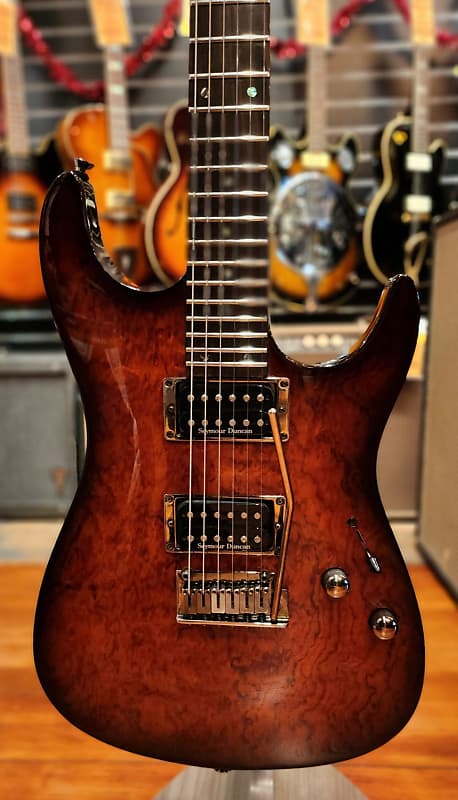 FENDER SHOWMASTER FSR ELECTRIC GUITAR, QUILTED MAPLE TOP, | Reverb