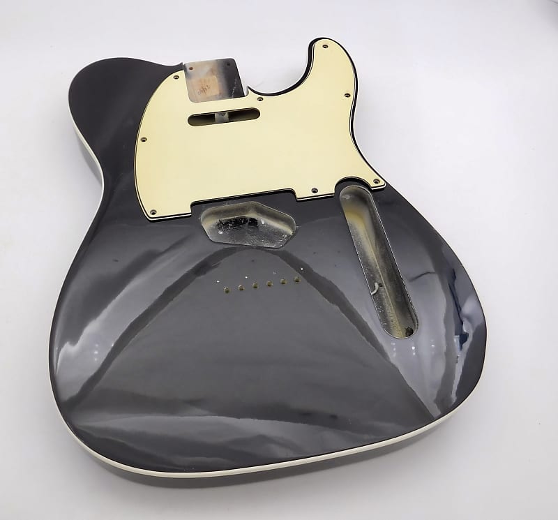 4lbs 8oz BloomDoom Nitro Lacquer Aged Relic Black T-Style | Reverb