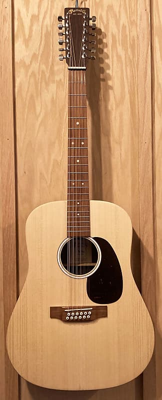 Martin D-X2E-12 String Dreadnought Acoustic - Electric Guitar | Reverb