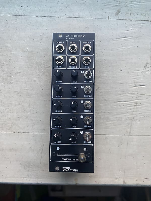 ADDAC VC Transitions | Reverb