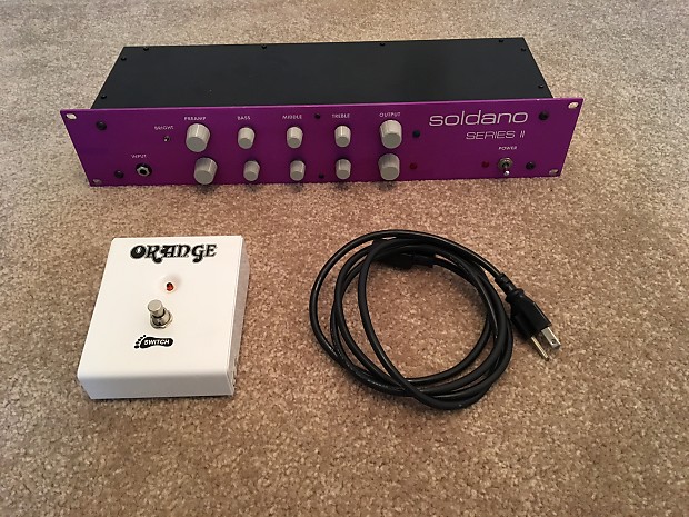 Soldano SP77 Tube Guitar Preamp | Reverb