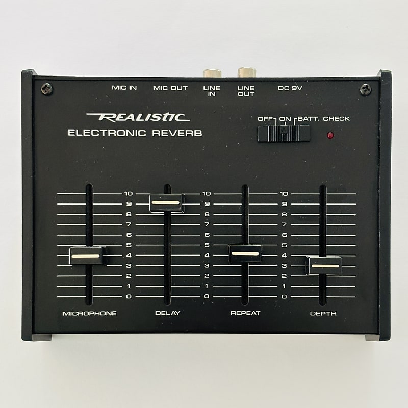 Realistic Electronic Reverb / Echo / Overdrive [BBD Analog | Reverb