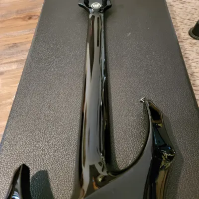 ESP Forest 7 Sanskrit 2010 Custom Gloss W/Kandy Green | Reverb