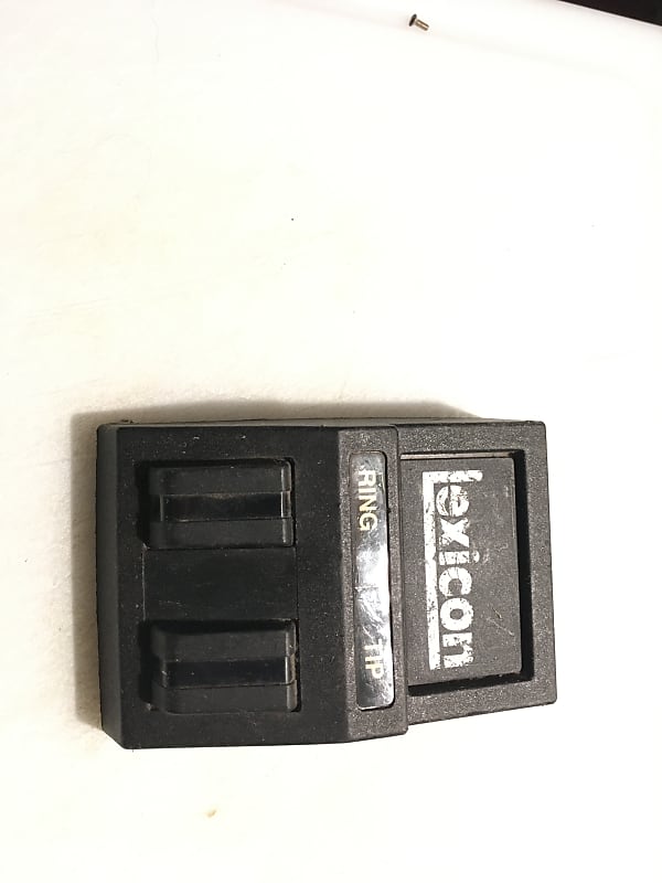 Lexicon Ring/tip foot pedal switch black | Reverb