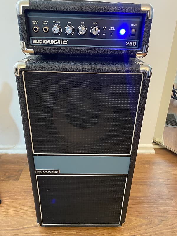 Acoustic 260 mini stack bass amp 2000 | Reverb