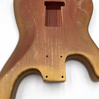 Warmoth Stratocaster Body “Golden Red” | Reverb