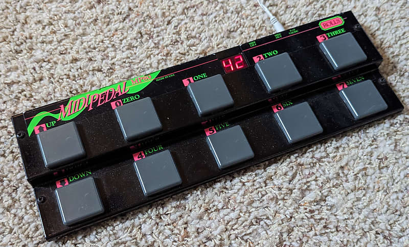 Rolls MP80 MIDI Pedal - Black | Reverb