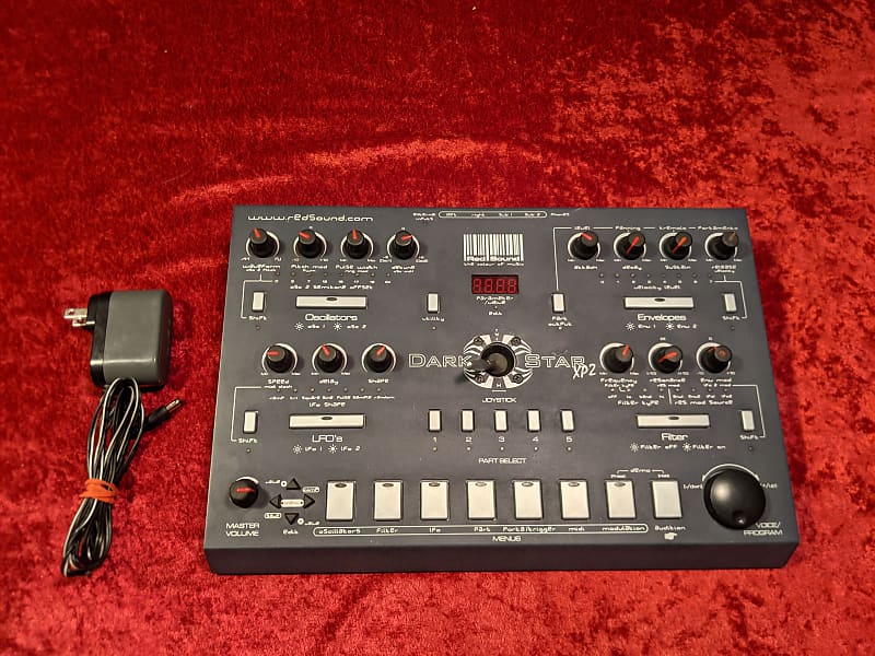 Red Sound Darkstar XP2 Synthesizer Synth Joystick Red Sound | Reverb