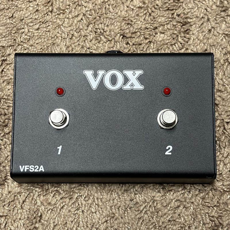 Vox VFS2A 2 Button Footswitch | Reverb