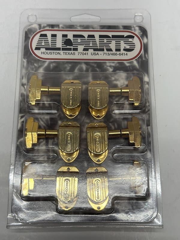 NEW Grover Imperial Gold 3+3 Guitar Tuner Tuning Heads | Reverb