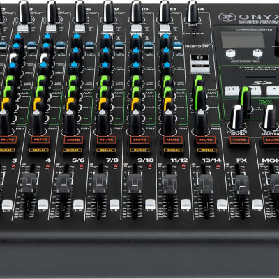 Mackie ONYX12 12-Channel Analog Mixer Multi-Track USB/3-Band | Reverb