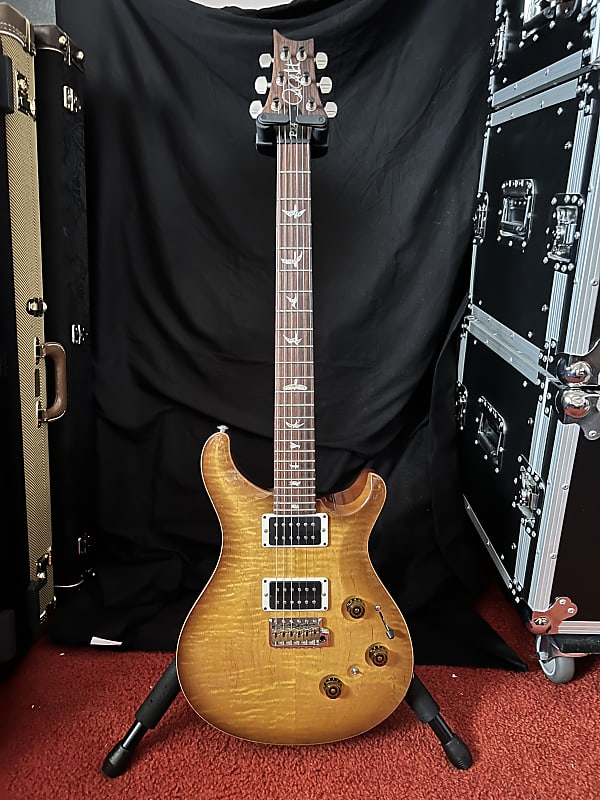 PRS P24 Custom 24 Piezo 2013 - Lemondrop Honeyburst | Reverb