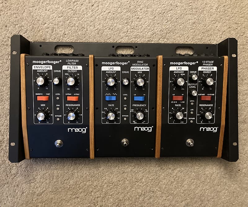 Moog Moogerfooger MF-101, MF-102, & MF-103 (low pass,ring | Reverb